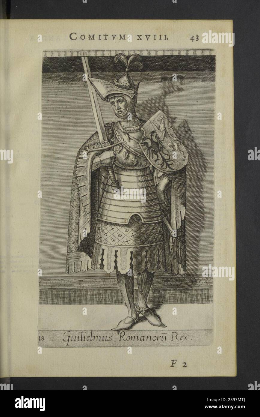 Guilielmus Secundus, Romanorum Rex, Principes Hollandiae Et Zelandiae ...