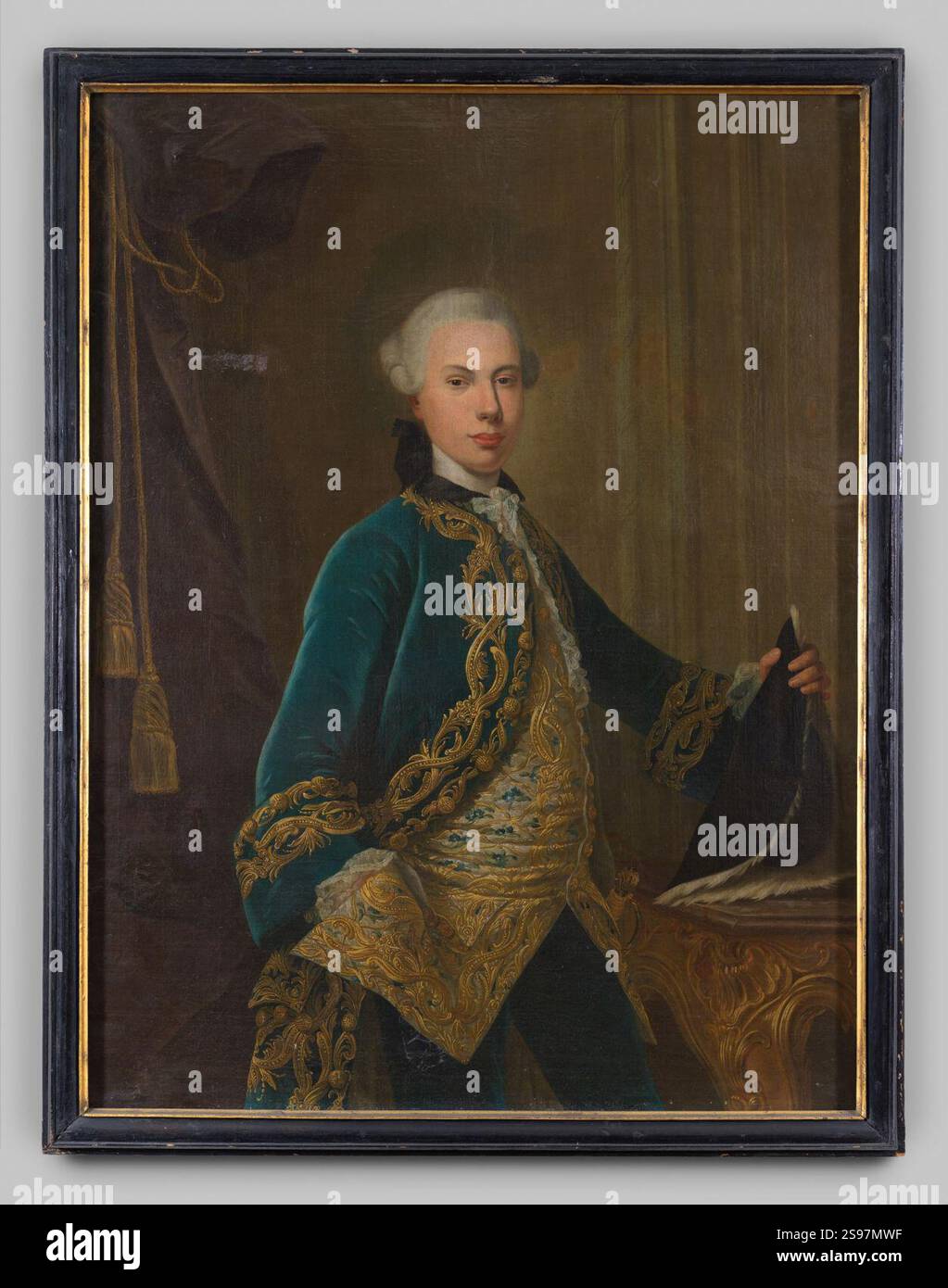 Guillaume de Spinny - Portret van Willem Anne baron van Spaen la Lecq - 02505 - Geldersch ...