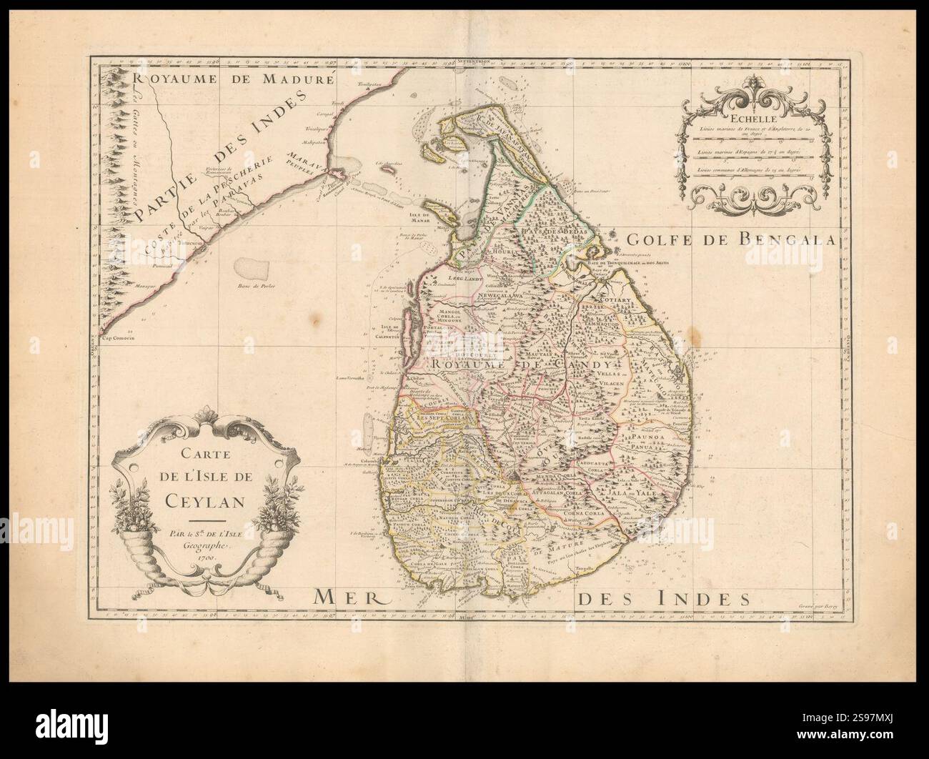 Carte de lisle de ceylan hi-res stock photography and images - Alamy