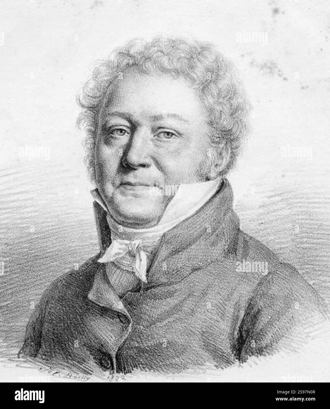 Guillaume Guillon Lethière by Julien-Léopold Boilly Stock Photo - Alamy