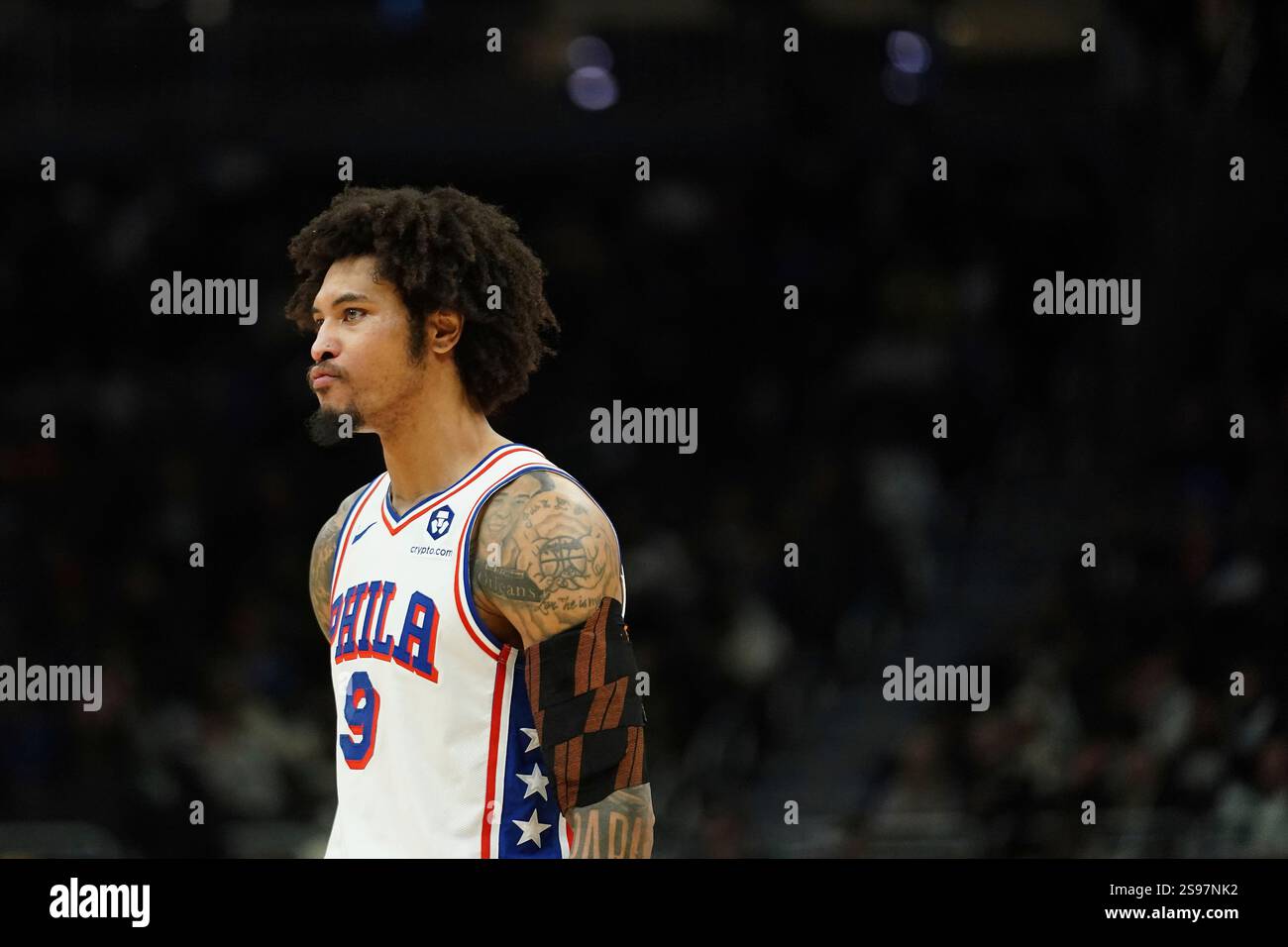 Philadelphia 76ers' Kelly Oubre Jr. during the second half of an NBA ...