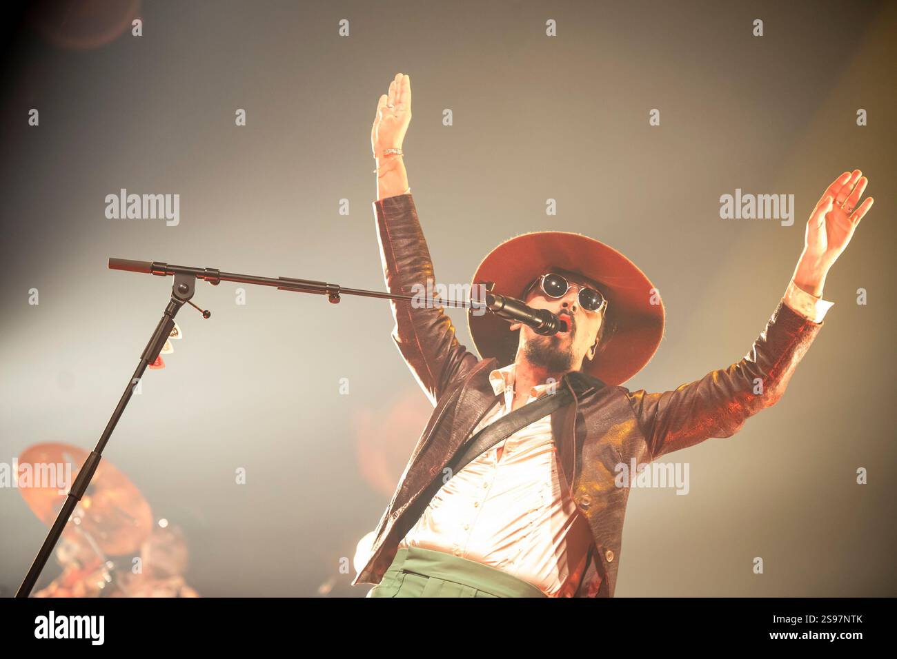 Pedro Taborda 'Tatanka', lead singer of the band The Black Mamba ...