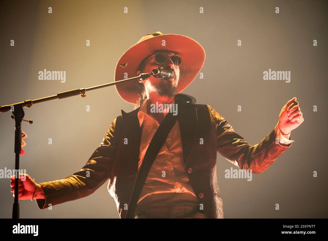 Pedro Taborda 'Tatanka', lead singer of the band The Black Mamba ...