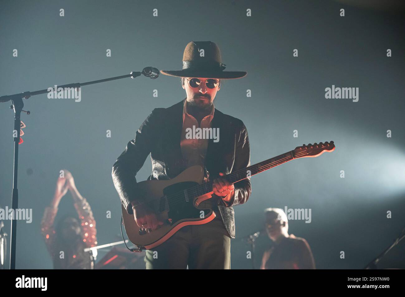 Pedro Taborda 'Tatanka', lead singer of the band The Black Mamba ...
