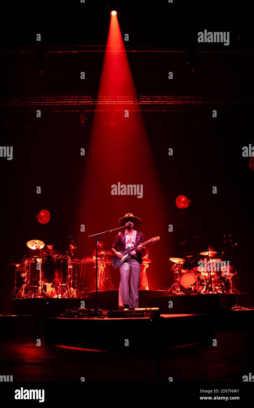 Pedro Taborda 'Tatanka', lead singer of the band The Black Mamba ...