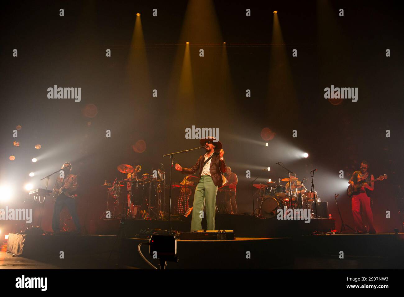 Pedro Taborda 'Tatanka', lead singer of the band The Black Mamba ...