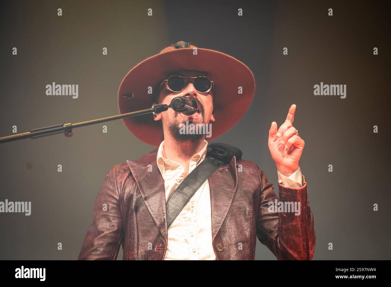 Pedro Taborda 'Tatanka', lead singer of the band The Black Mamba ...