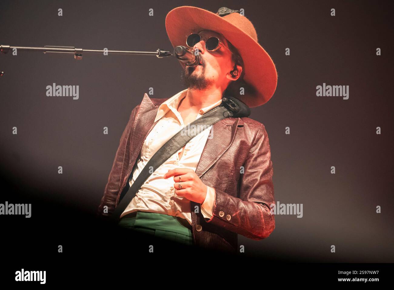 Pedro Taborda 'Tatanka', lead singer of the band The Black Mamba ...