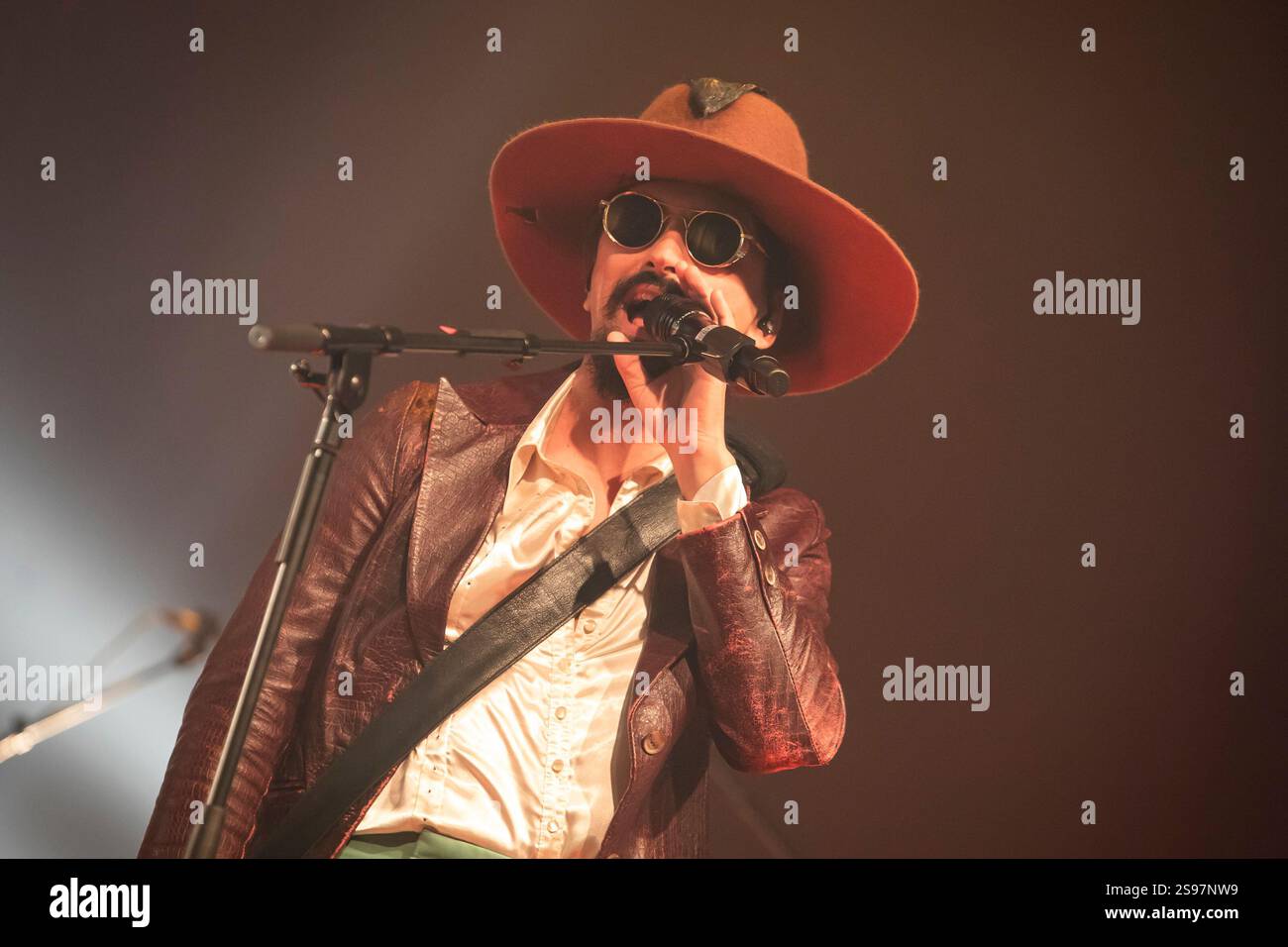 Pedro Taborda 'Tatanka', lead singer of the band The Black Mamba ...