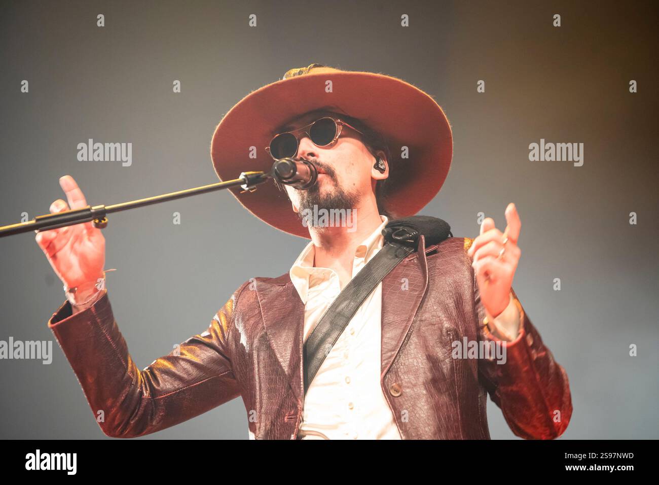 Pedro Taborda 'Tatanka', lead singer of the band The Black Mamba ...