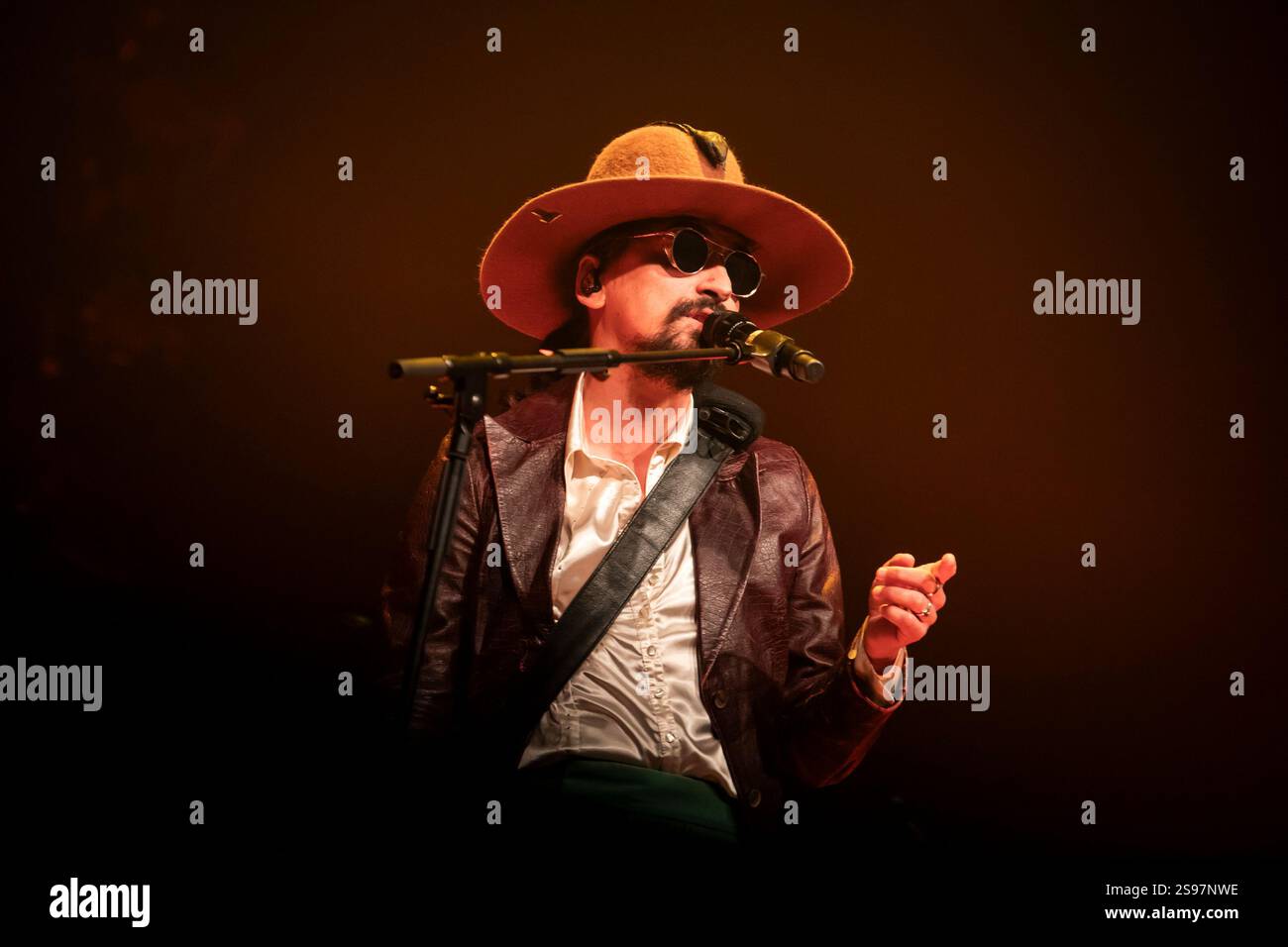 Pedro Taborda 'Tatanka', lead singer of the band The Black Mamba ...