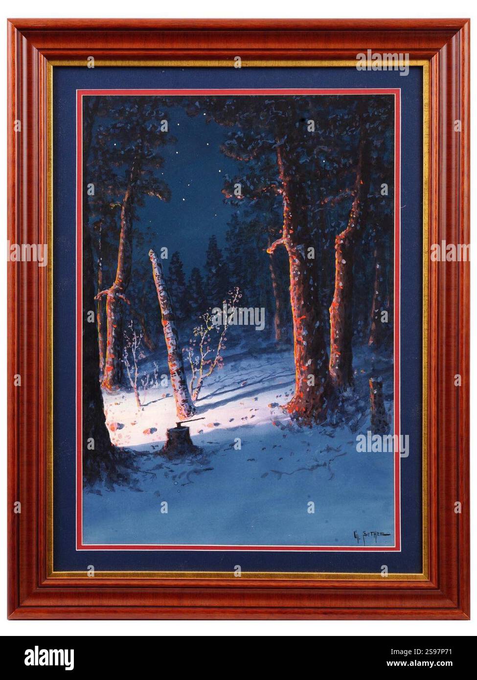 Gulbrand Sether - Gulbrand Sether, Norwegian, 1869 to 1941, watercolor ...