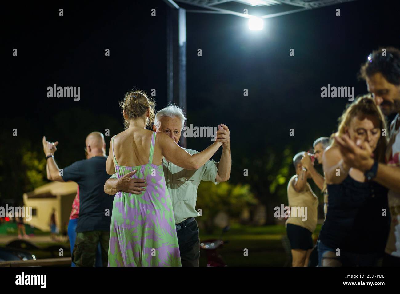 Tango takes center stage during a lively milonga in a small country ...