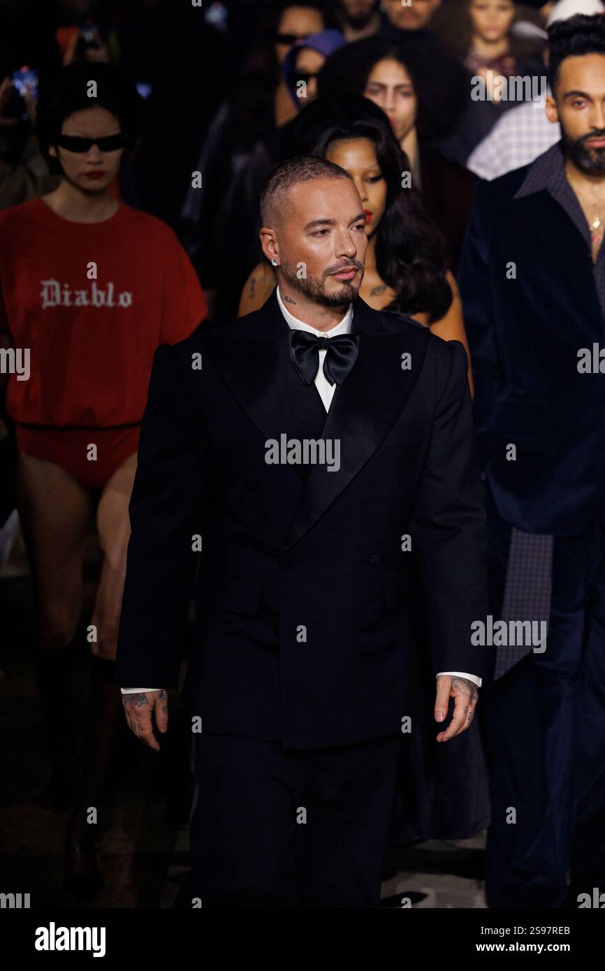 WILLY CHAVARRIA Fall/Winter 2025-2026 runway during Paris Fashion Week ...
