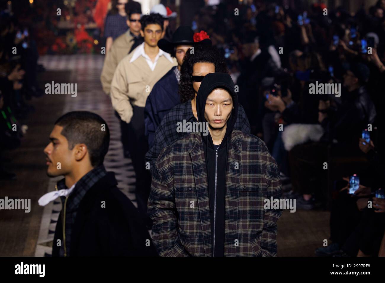 WILLY CHAVARRIA Fall/Winter 2025-2026 runway during Paris Fashion Week ...