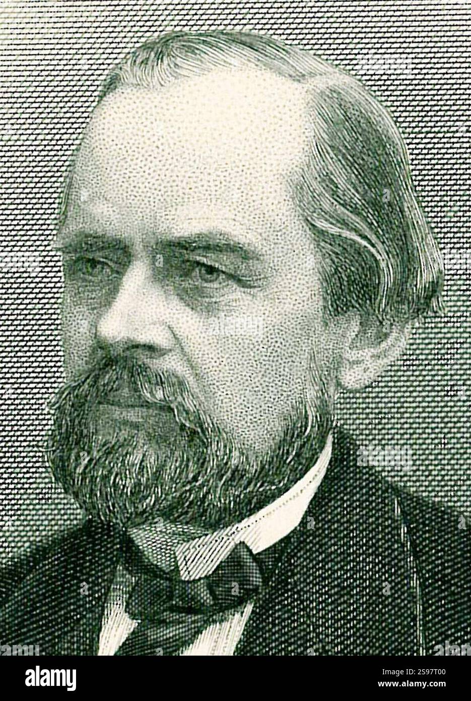 Gustaf Ljunggren portrait (cropped Stock Photo - Alamy