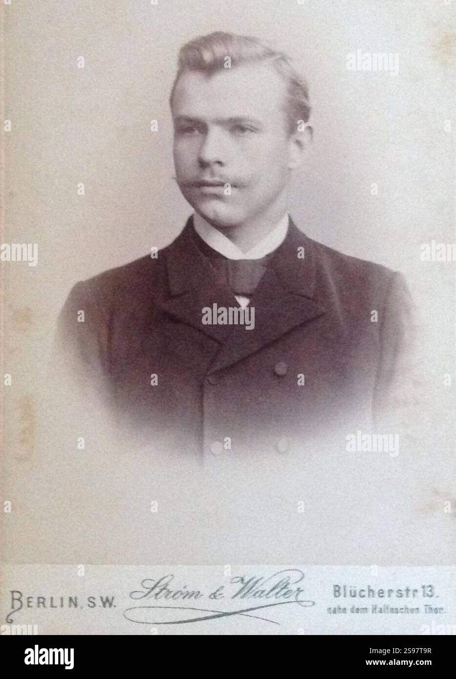 Gustav Dietrich - German Missionary Stock Photo - Alamy