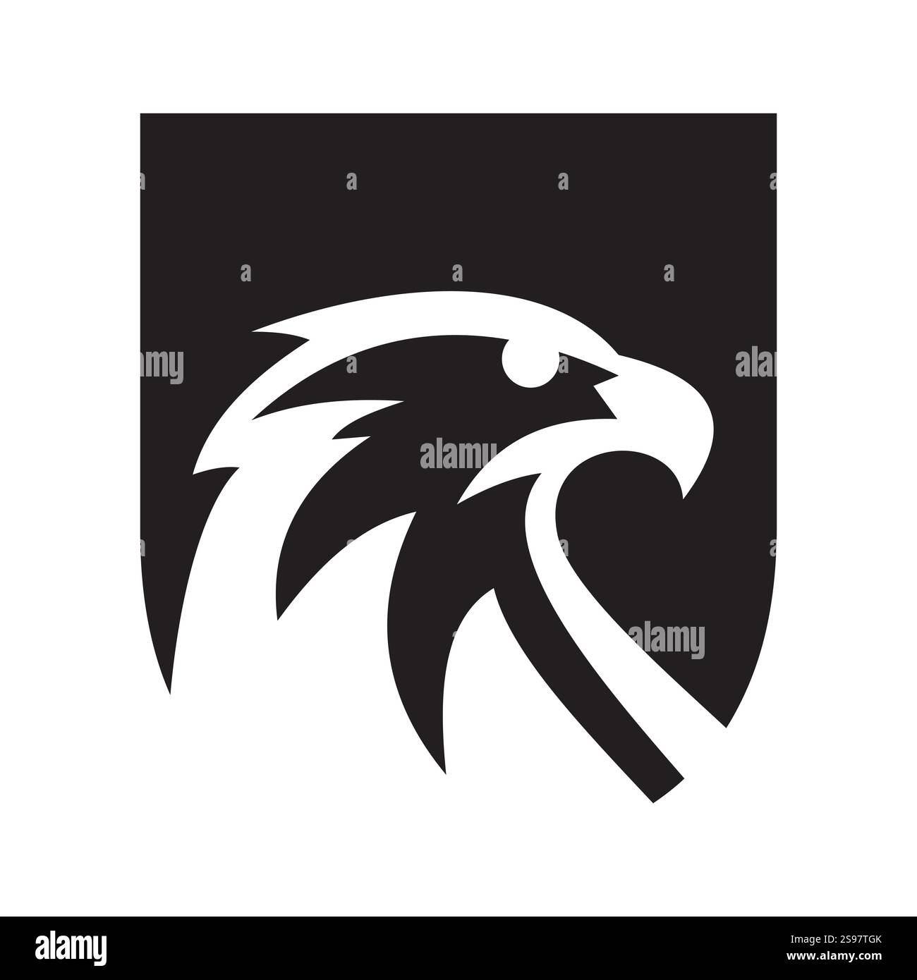 Initial Letter U Eagle Logo. Eagle Head Logo Concept For Business ...