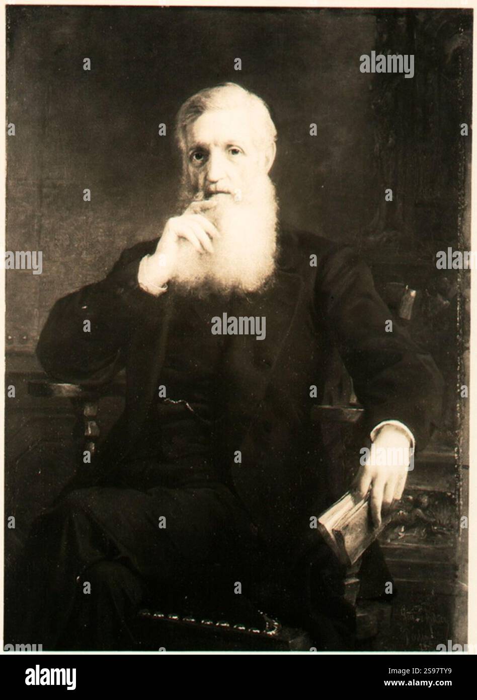 Gustav Richter - George Bancroft (1800-1891 Stock Photo - Alamy
