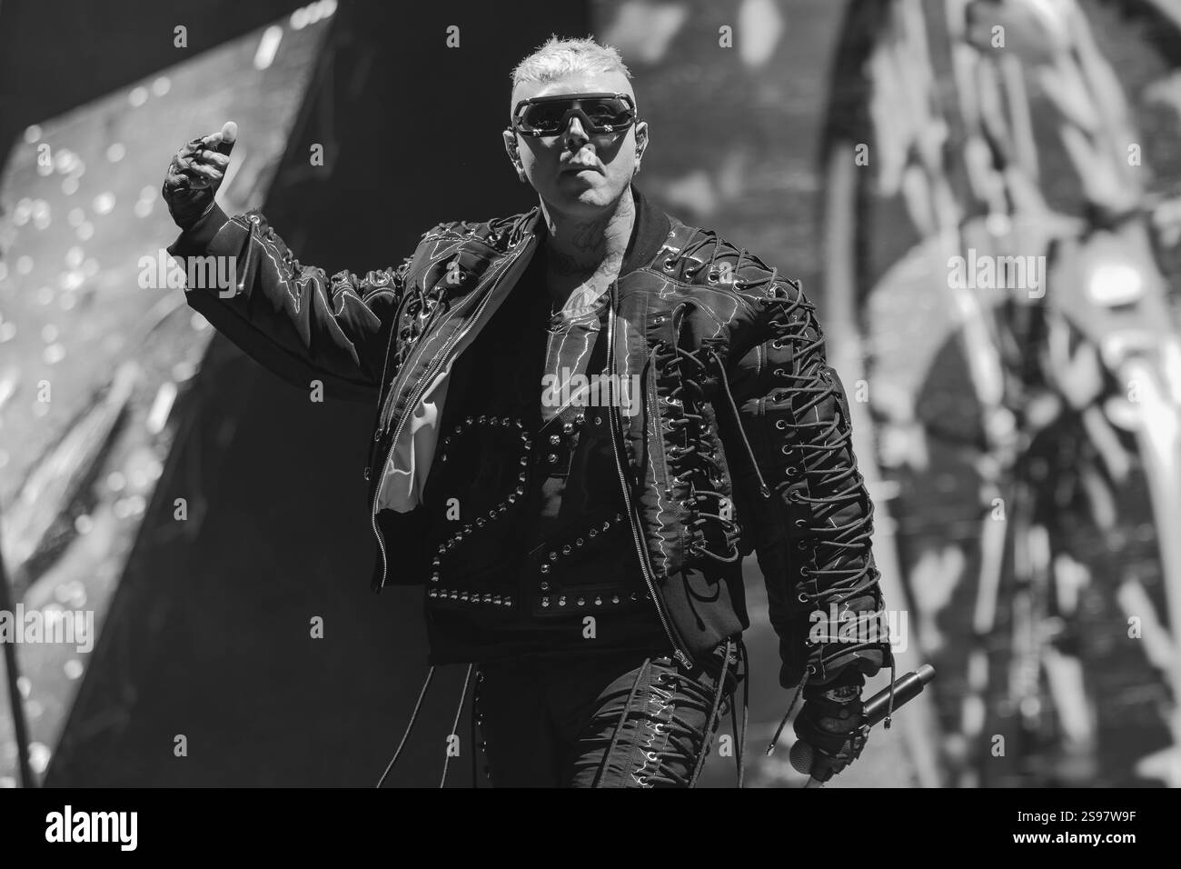 Unipol Forum , Milano, Italy, January 24, 2025, Jacopo Lazzarini show ...