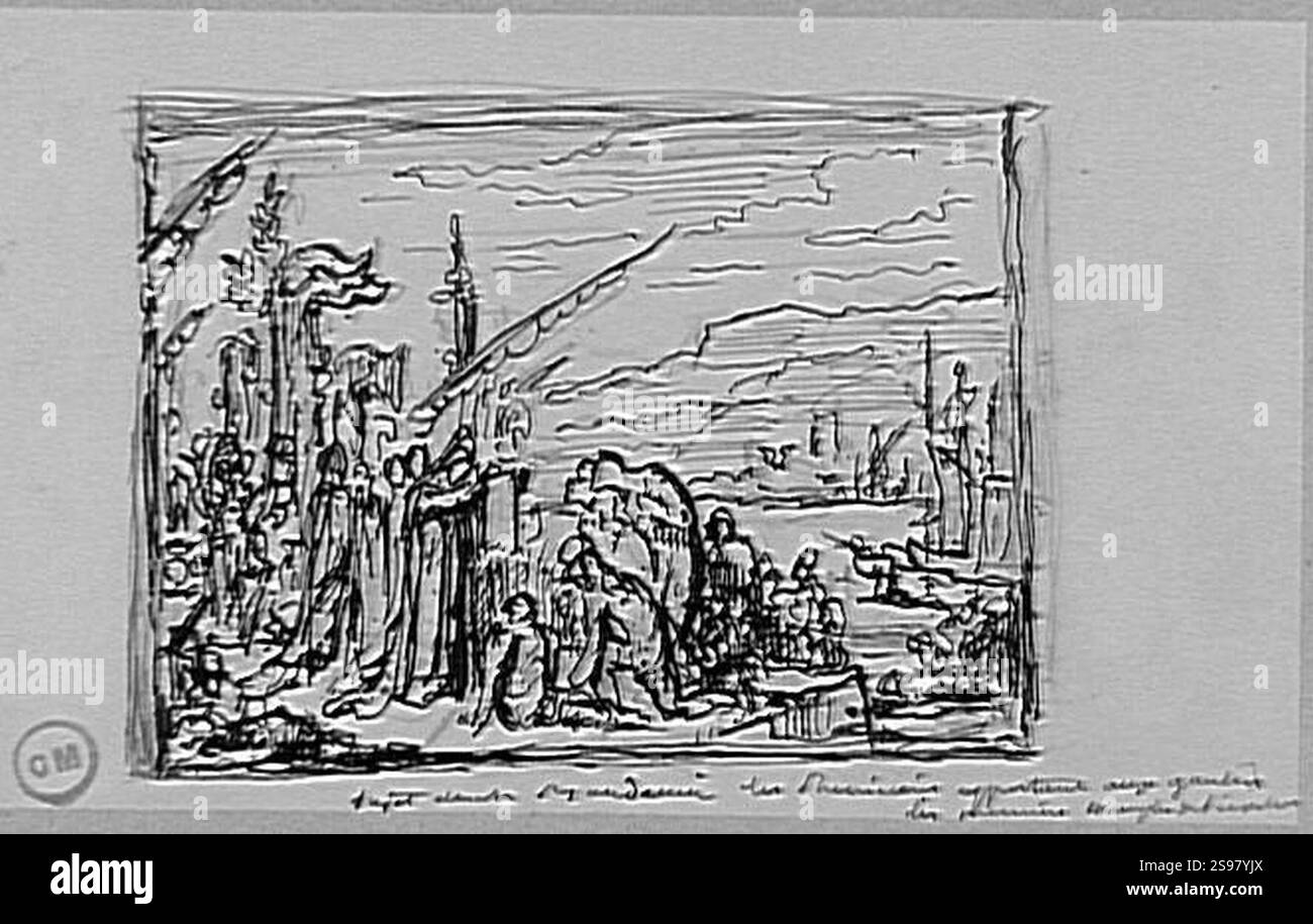 Gustave Moreau-Etude de composition L inspiration-Des. 1956 Stock Photo ... Gustave Moreau-Etude de composition L inspiration-Des. 1956 Stock Photo ...