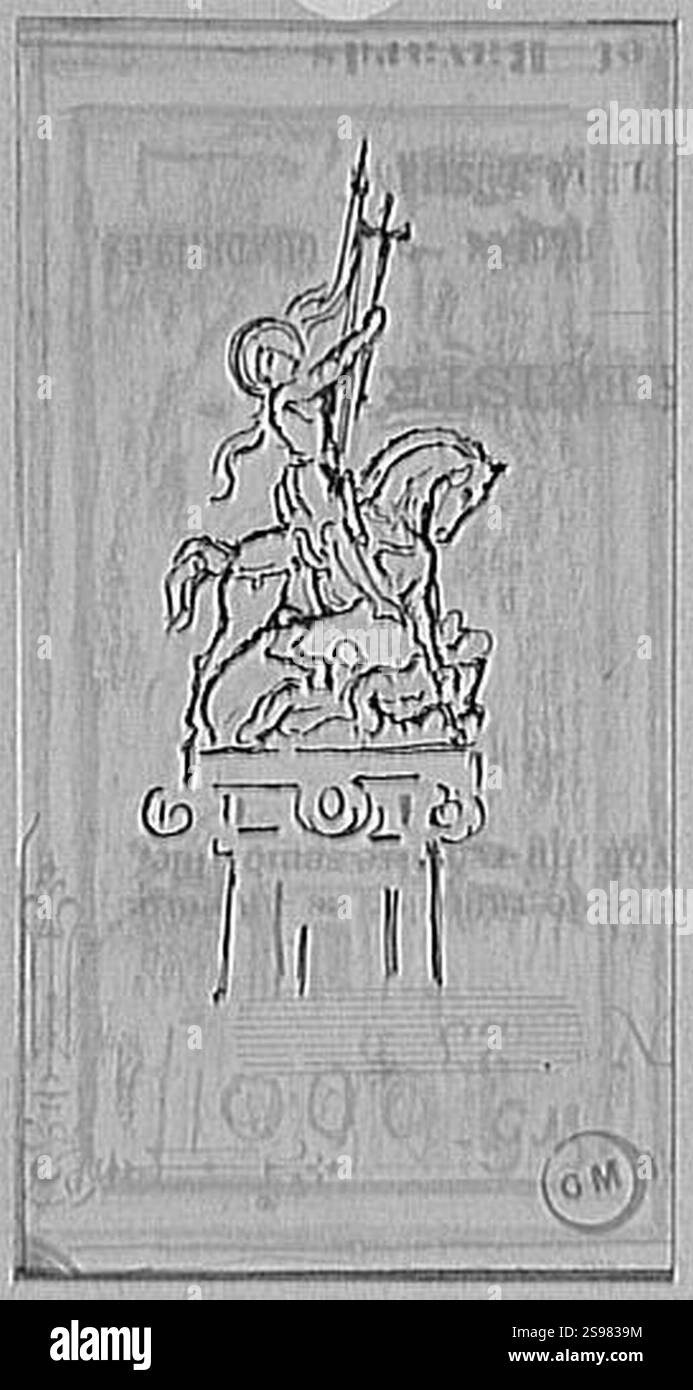 Gustave Moreau-Jeanne d Arc-Des. 492 Stock Photo - Alamy