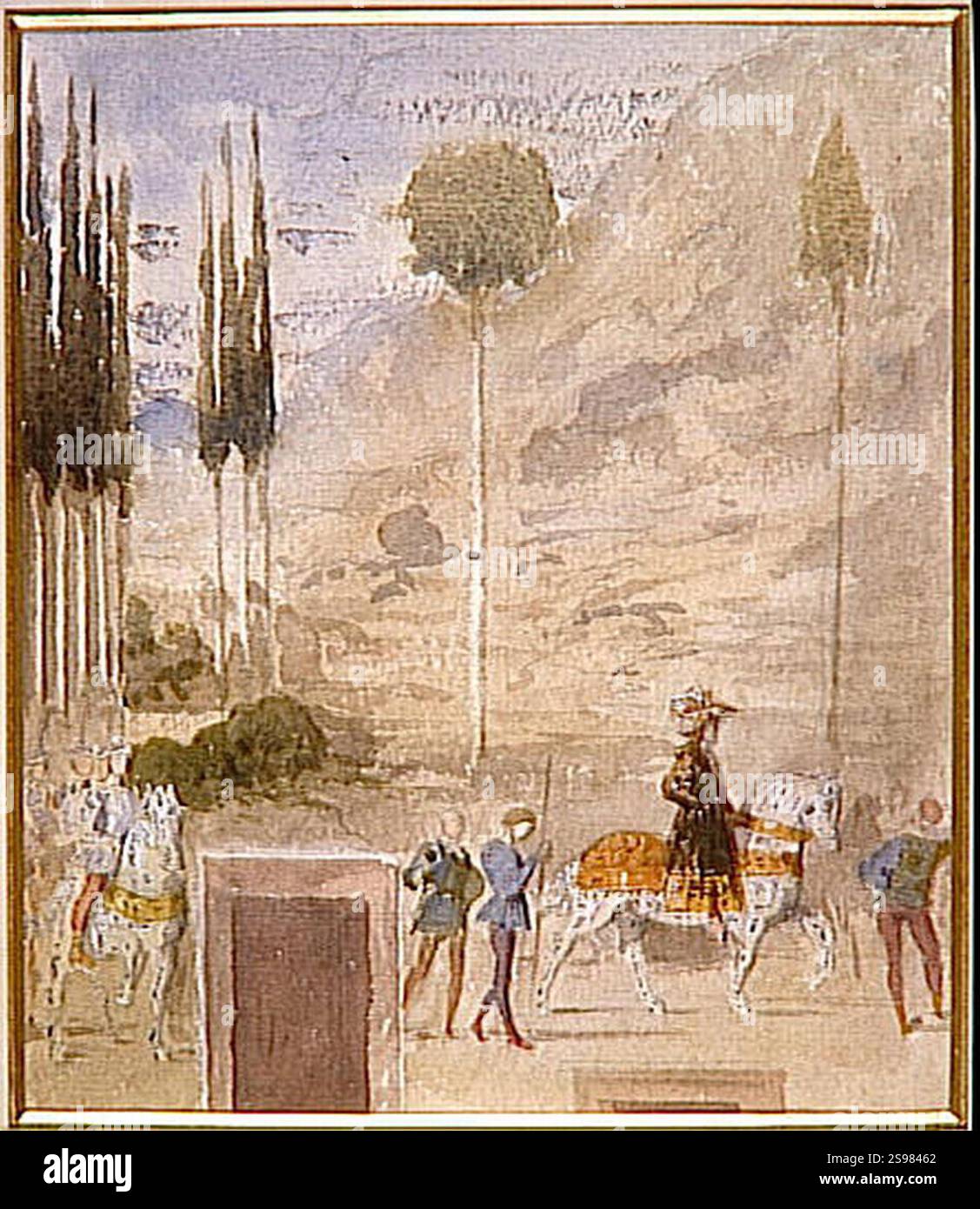 Gustave Moreau-Rois mages-Cat. 332 Stock Photo - Alamy