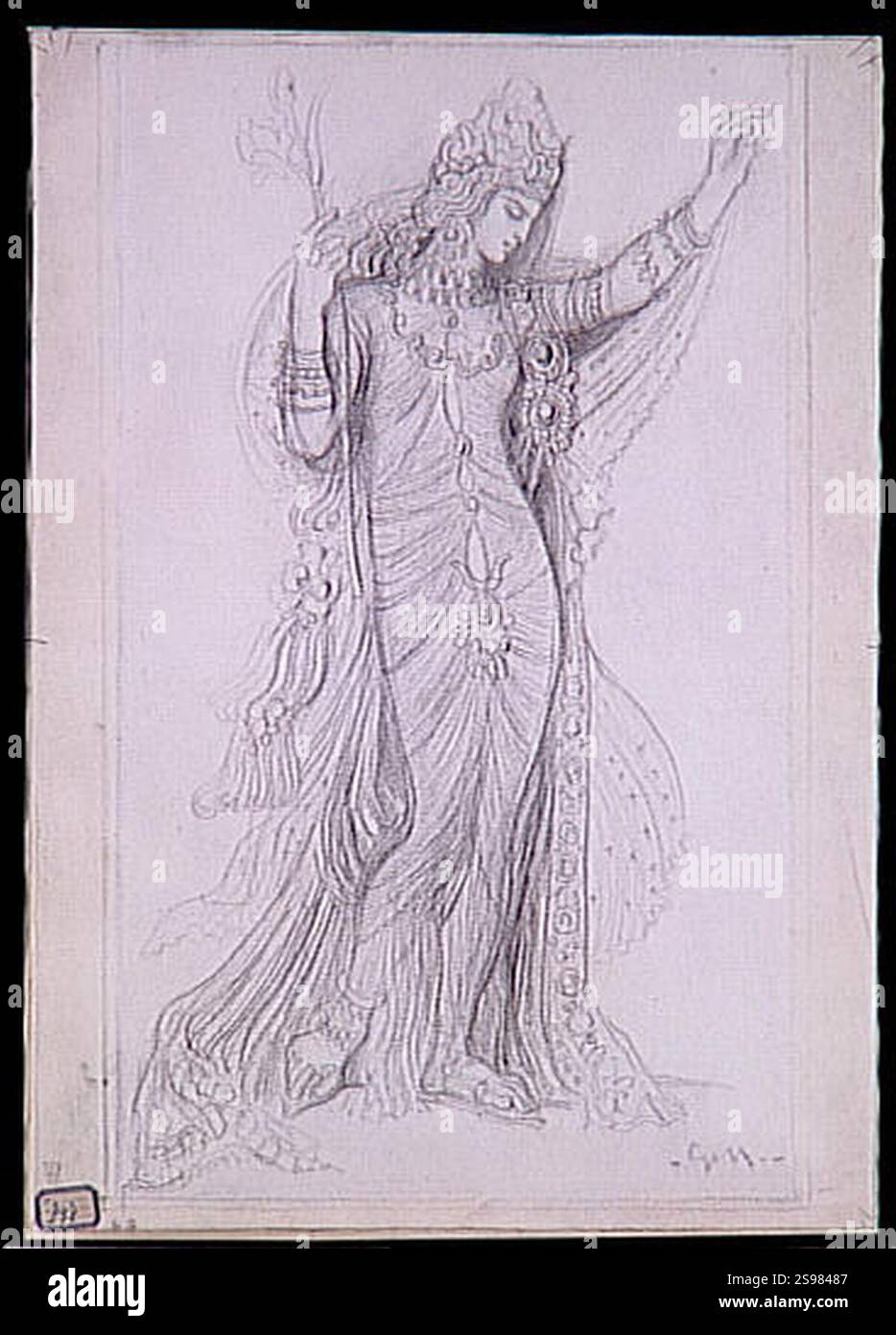 Gustave Moreau-Salome-Des. 4831 Stock Photo - Alamy