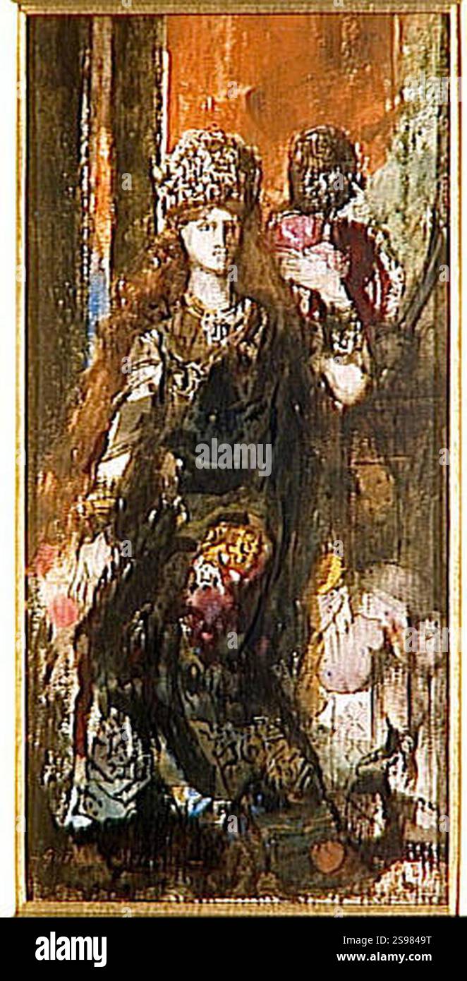 Gustave Moreau-Salome-Cat. 317 Stock Photo - Alamy