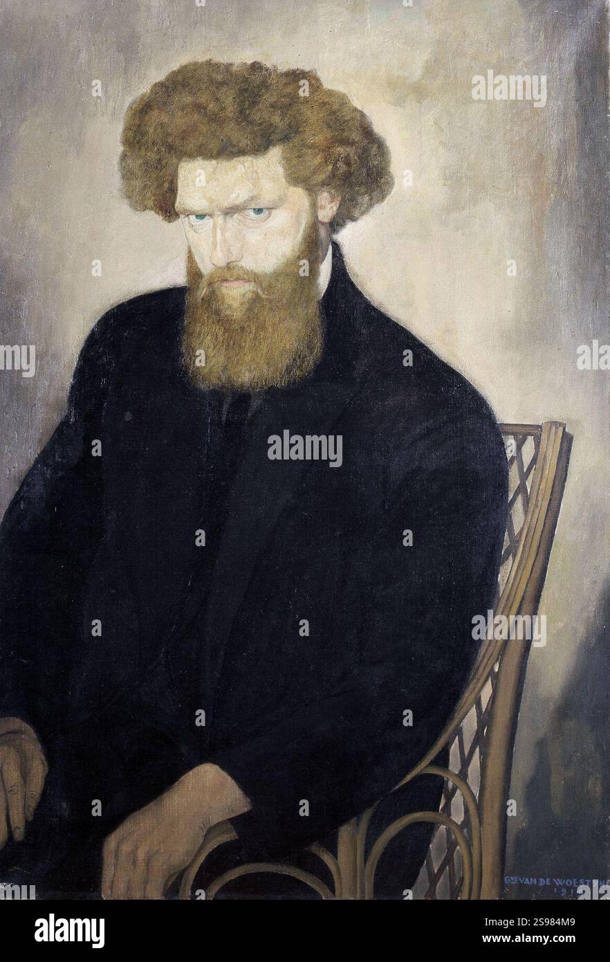 Gustave Van de Woestyne - Portrait of Professor Fabrice Polderman Stock ...