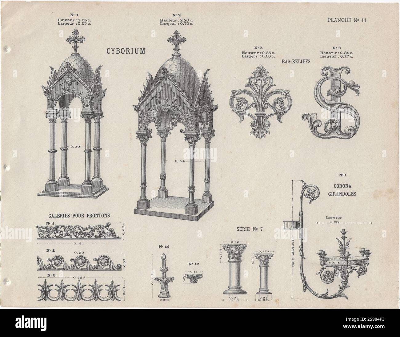 Gustave Vincent - Bronzes d'Art (catalog circa 1900) - Planche 11 Stock Photo - Alamy