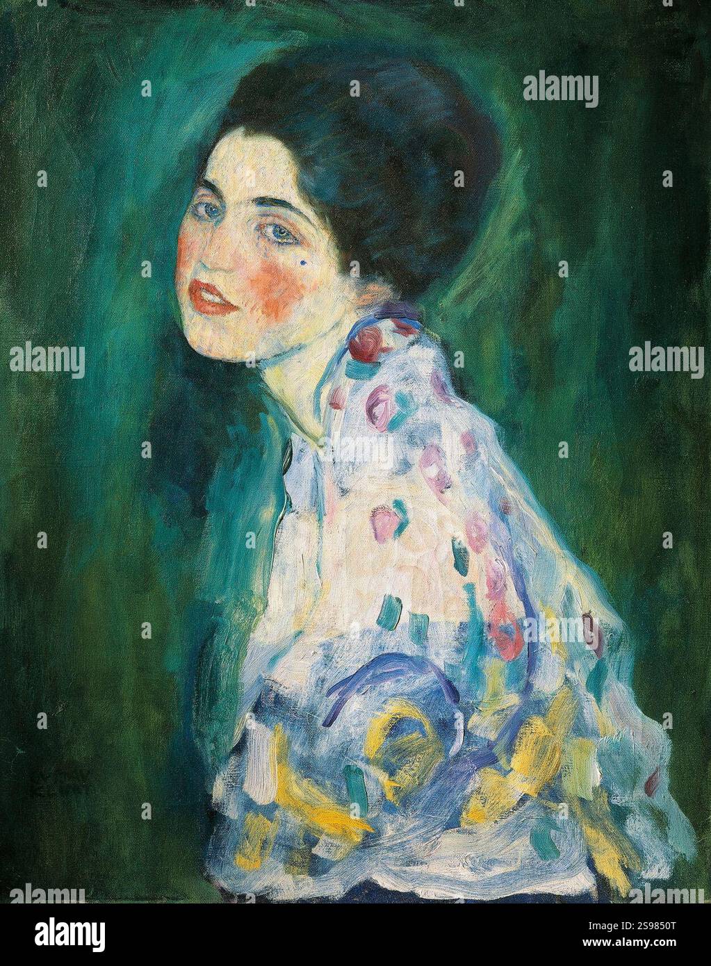 Gustav-Klimt, Portrait of a Lady, 1917, Galleria d'Arte Moderna Ricci ...