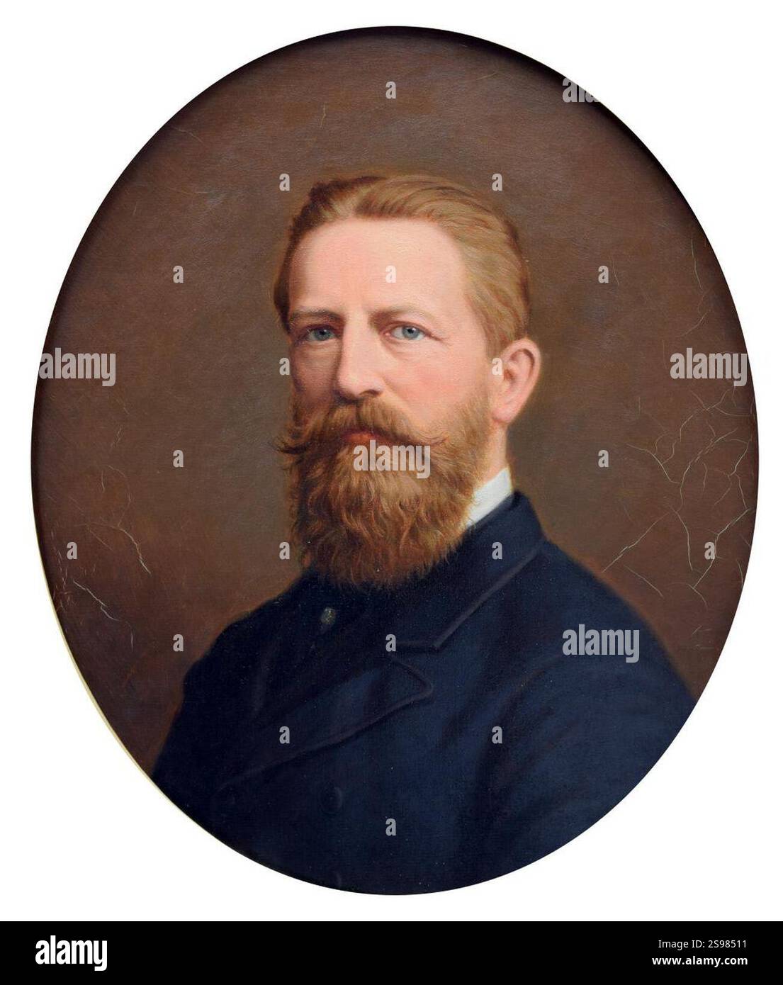 Gustavus Adolphus Behne - Portrait of Kaiser Frederick Wilhelm Stock ...
