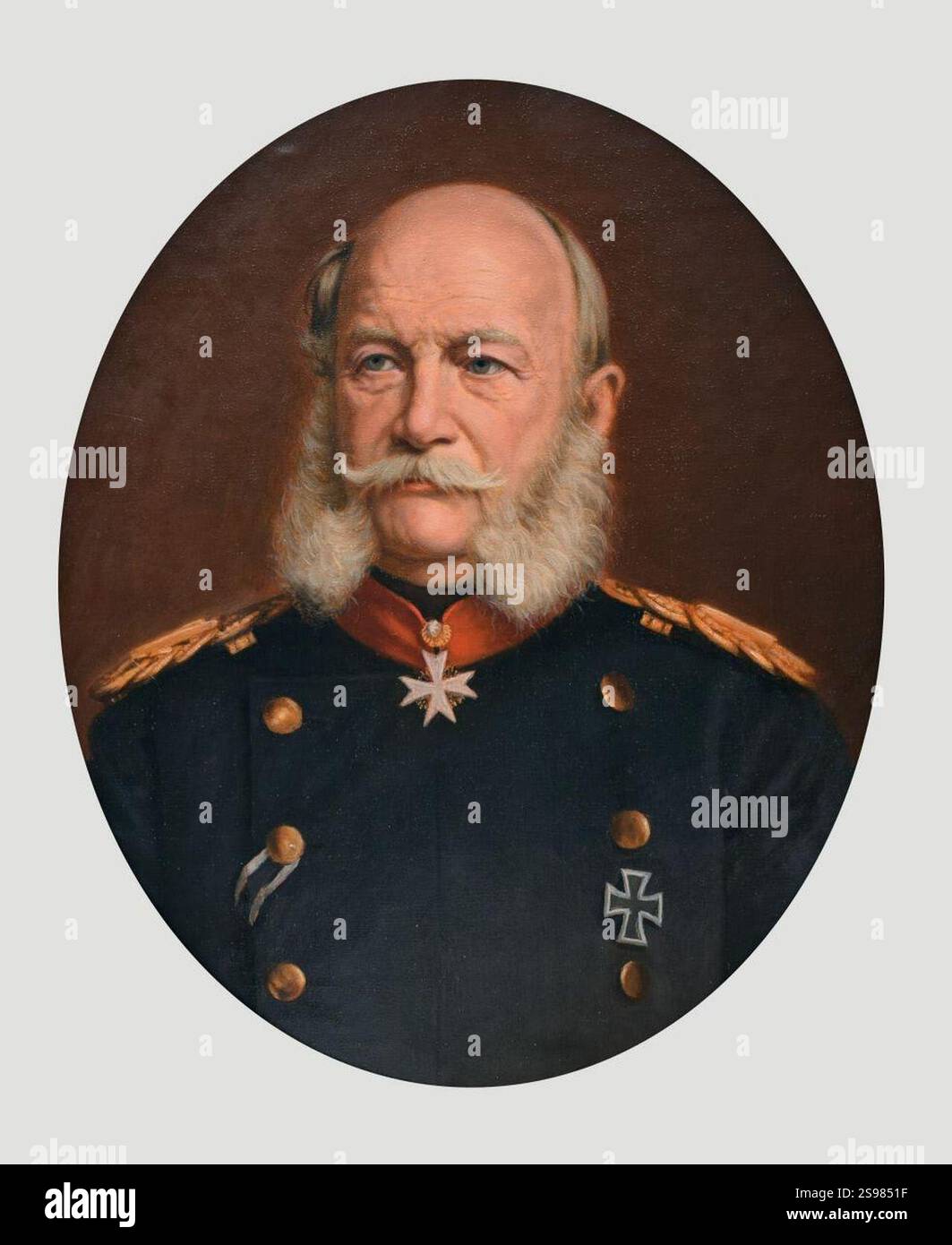 Gustavus Adolphus Behne - Emperor Franz Josef of Austria Stock Photo ...