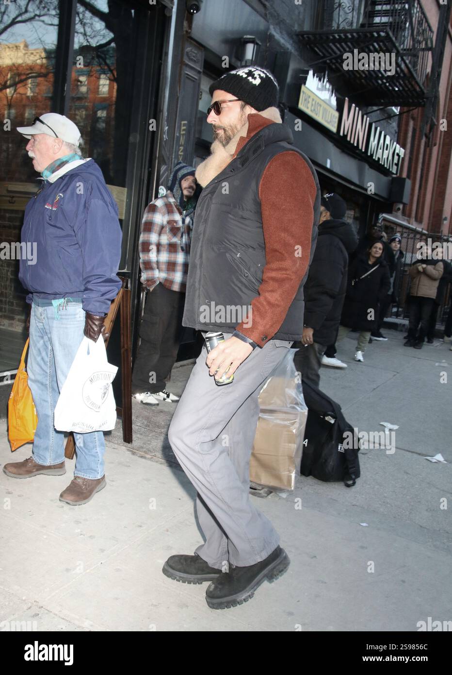 NEW YORK, NY- JANUARY 24: Bradley Cooper at the opening of Danny & Coop ...