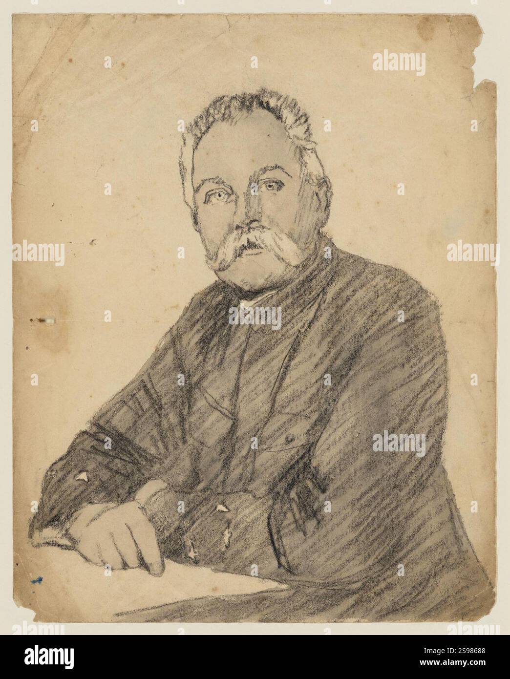 Gwen John - General Paul Maurice Emmanuel Sarrail (1856-1929), NMW A ...