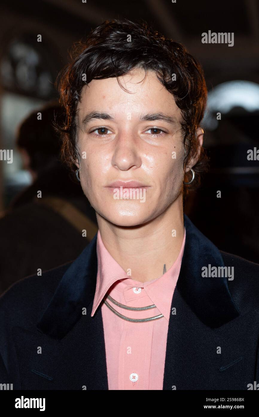 Agathe Mougin attending the Fursac Menswear Fall-Winter 2025/2026 show ...