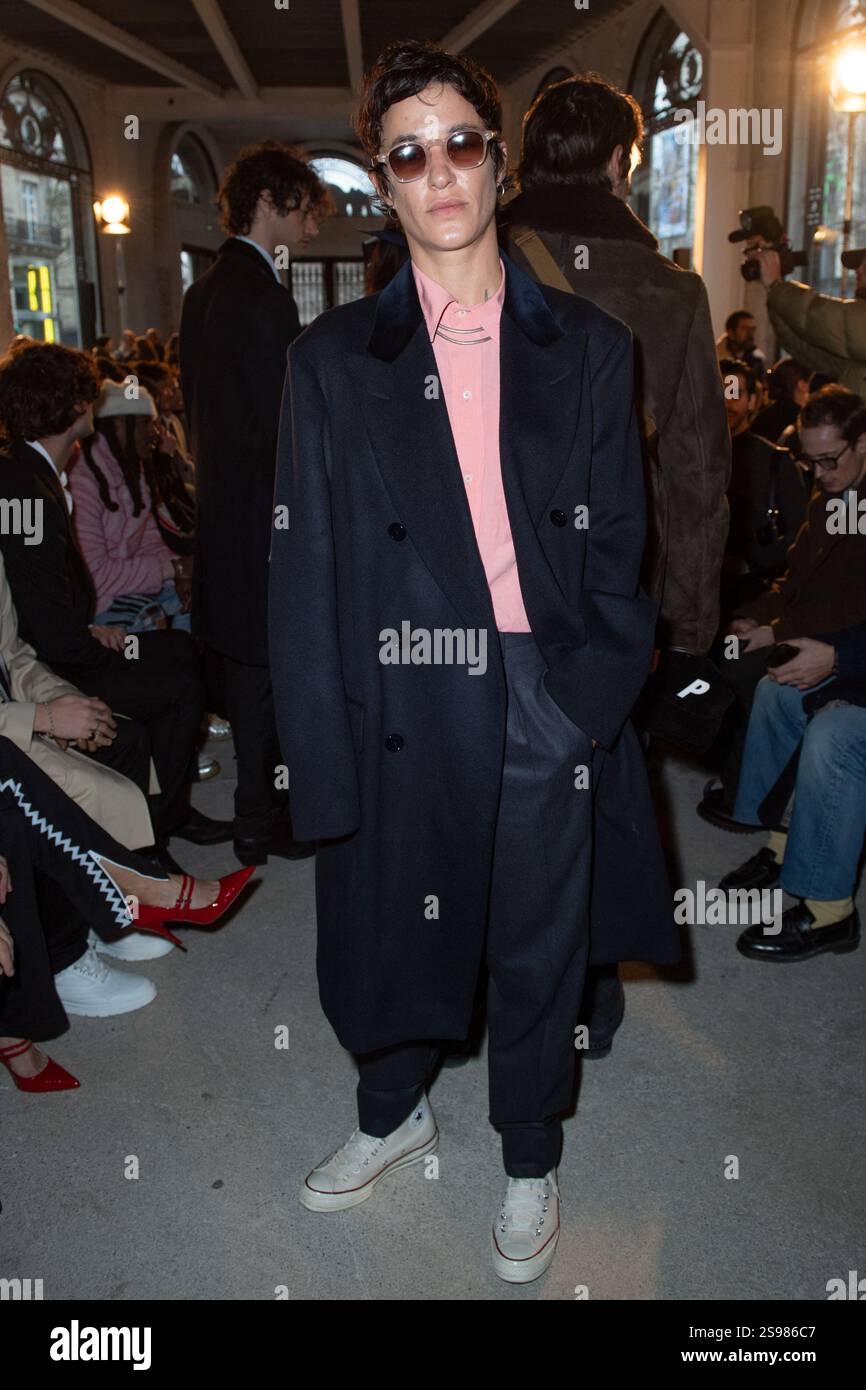 Agathe Mougin attending the Fursac Menswear Fall-Winter 2025/2026 show ...