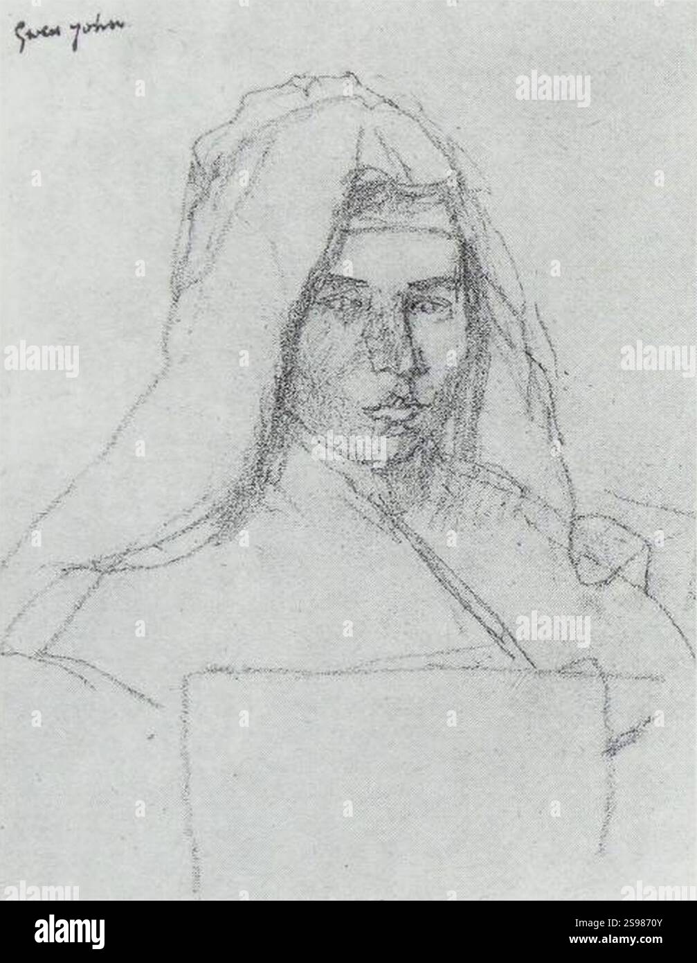 Gwen John - Langdale, cat. no. 246 Stock Photo - Alamy