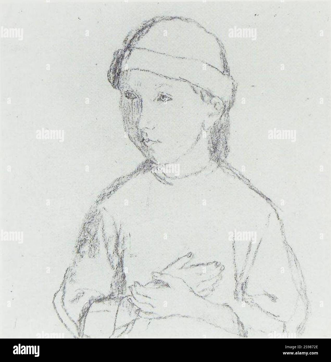 Gwen John - Langdale, cat. no. 254 Stock Photo - Alamy