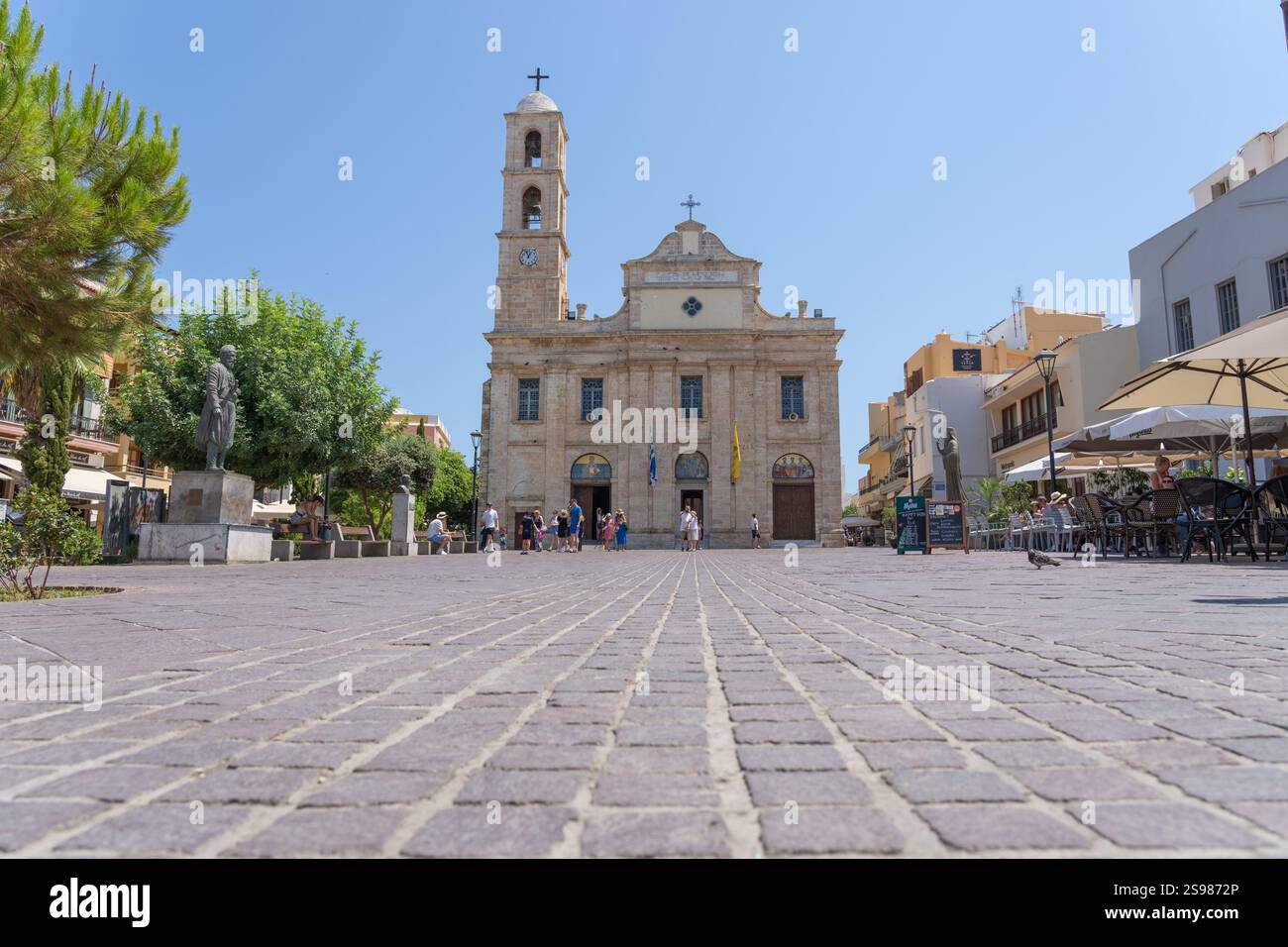Chania - Crete - August 17 2024; Presentation of the Virgin Mary Holy ...