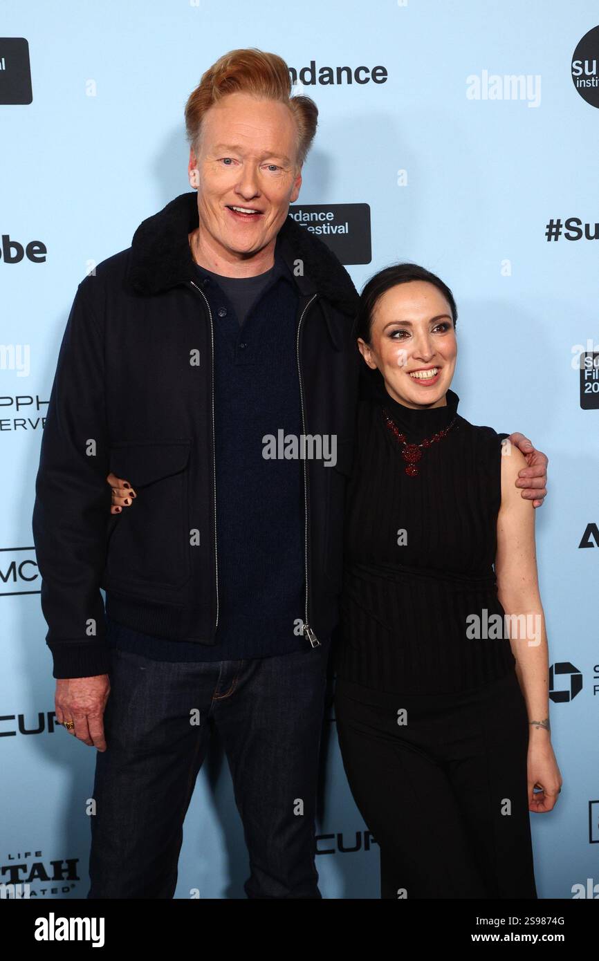 Conan O'Brien, Mary Bronstein at arrivals for IF I HAD LEGS I'D KICK ...