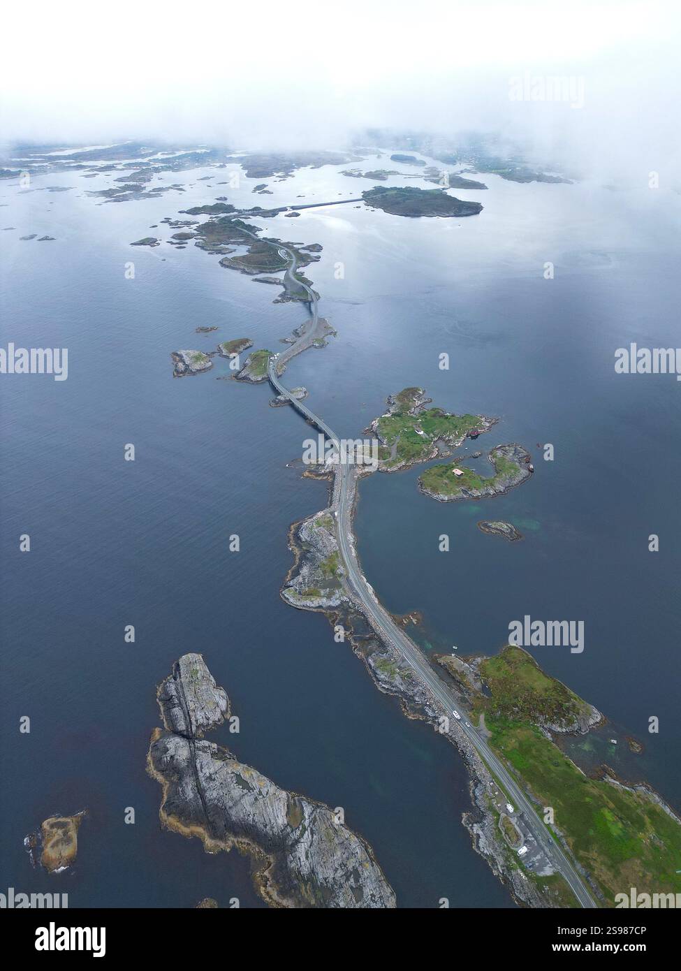 Atlanterhavsveien, Atlantic Roadway, Norway Stock Photo - Alamy