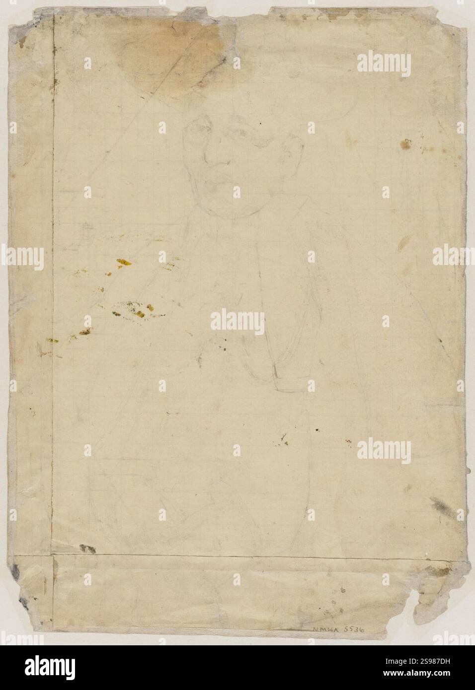 Gwen John - Pope Benedict XV, NMW A 5536v Stock Photo - Alamy