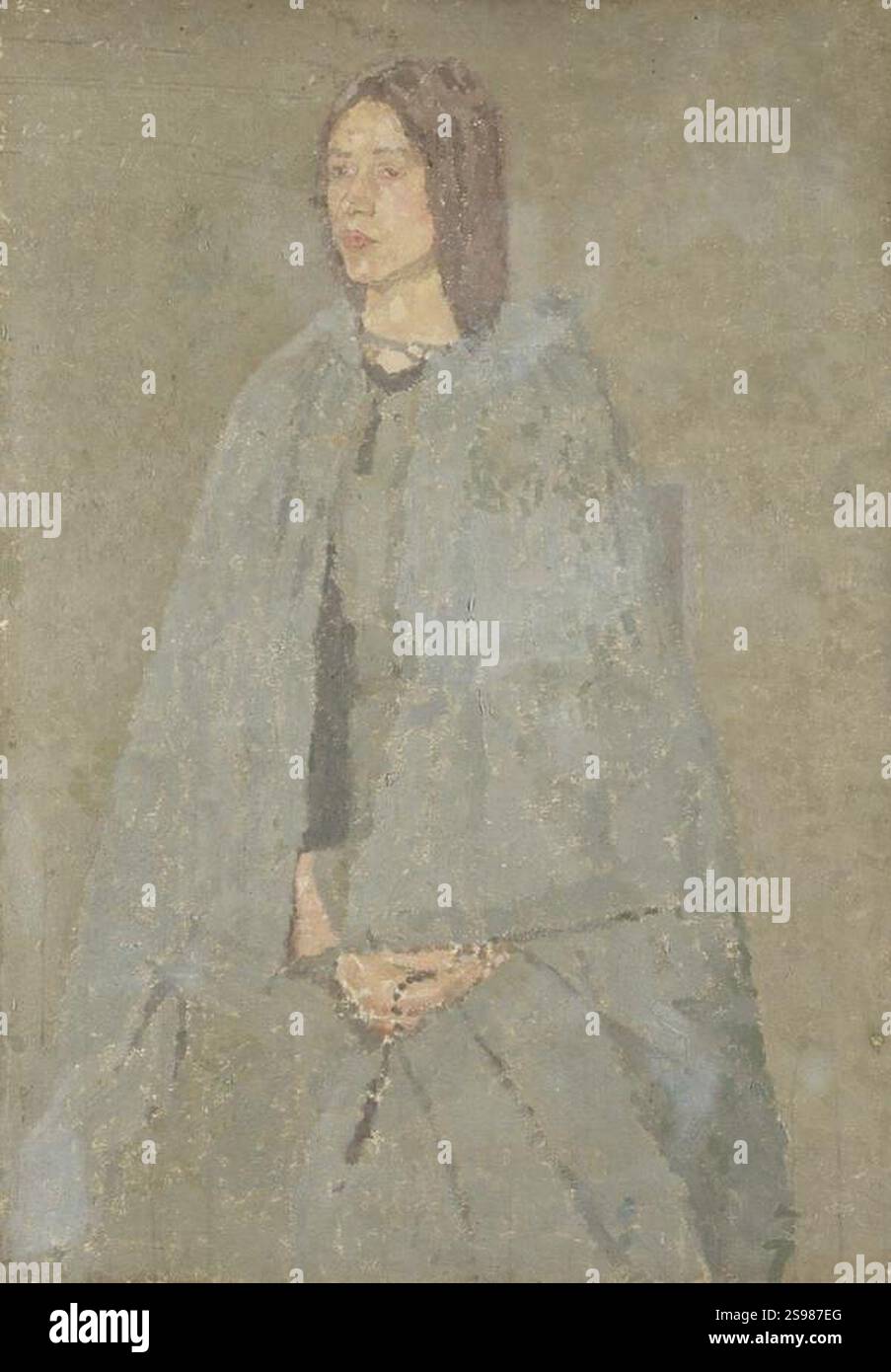 Gwen john girl in grey hi-res stock photography and images - Alamy