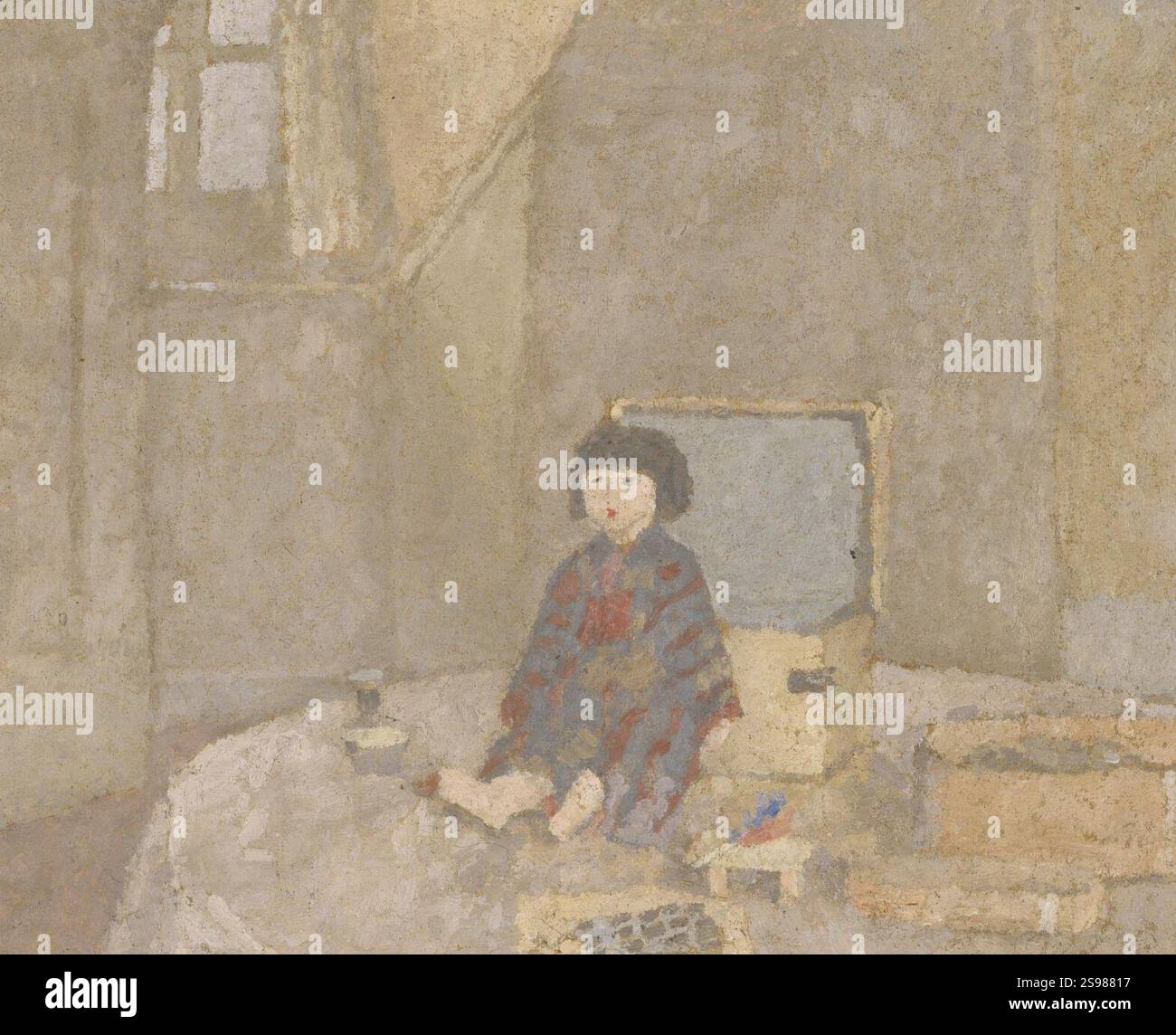 Gwen John - The Japanese Doll, NMW A 25990 Stock Photo - Alamy