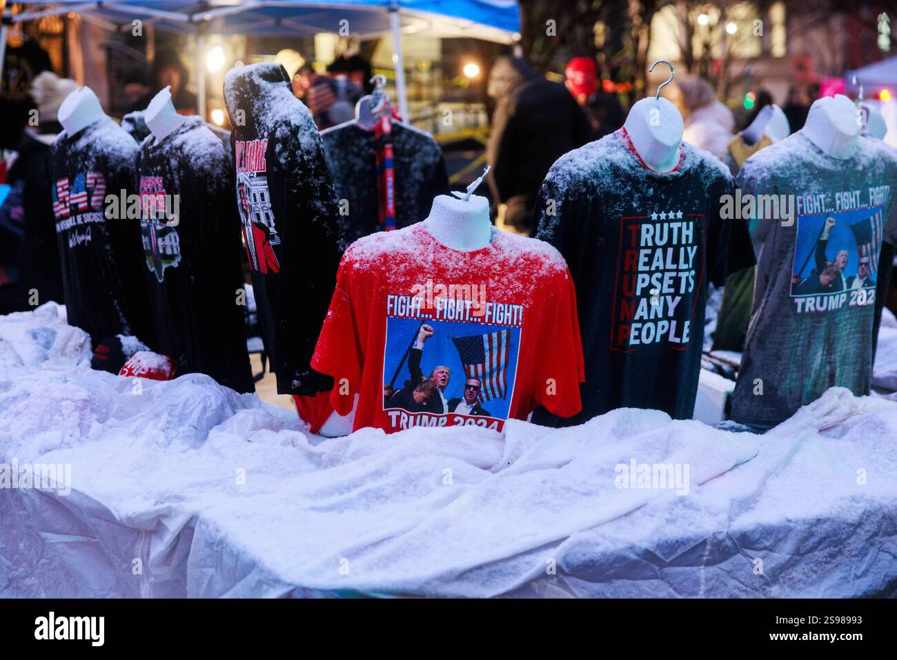 January 19, 2025 - Washington, District of Columbia USA: Merchandise is ...