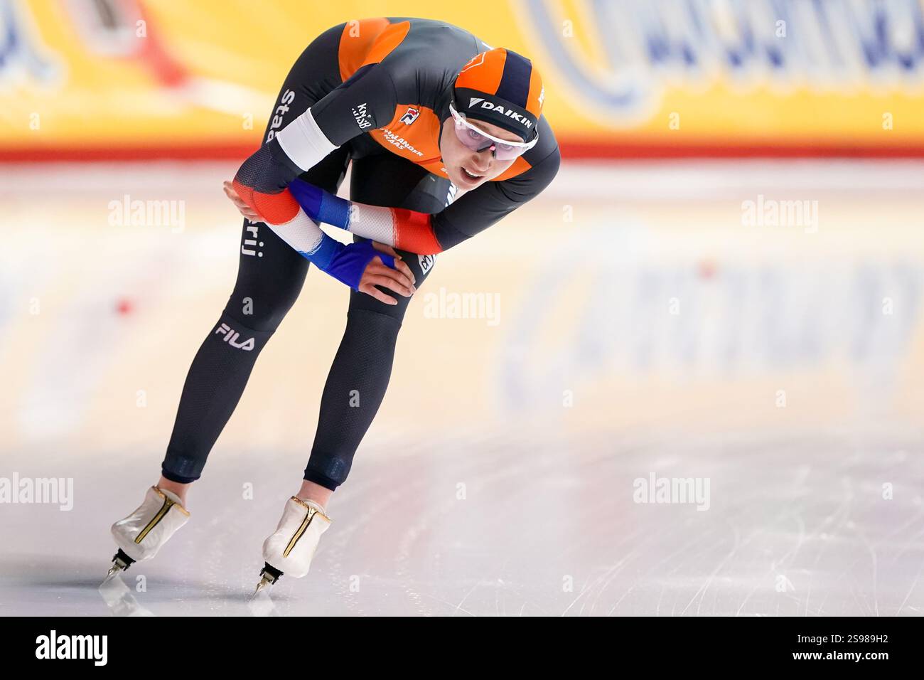 CALGARY, CANADA - JANUARY 24: Merel Conijn of Netherlands competing ...