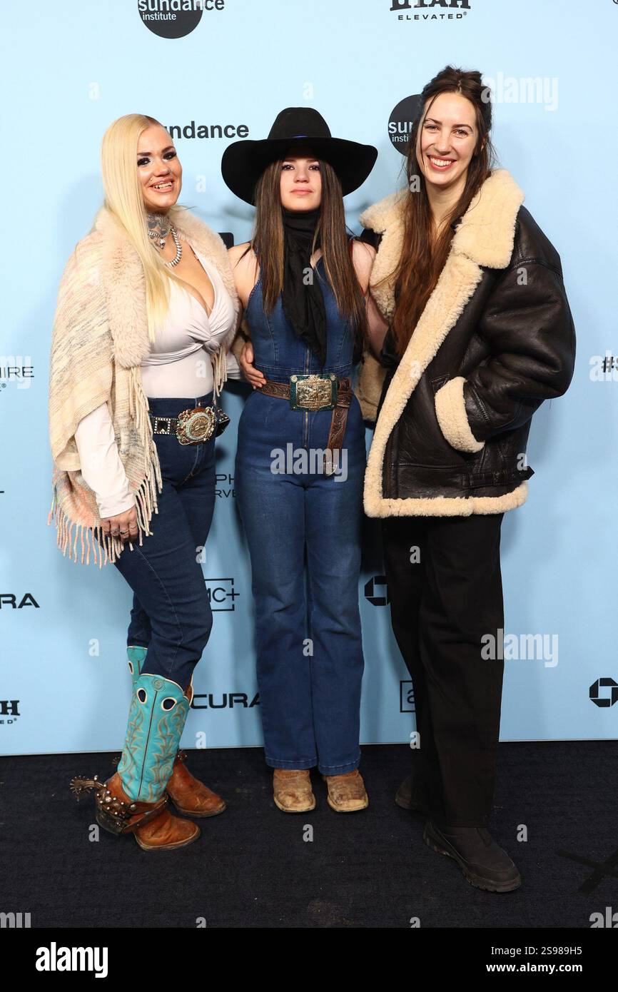 Tabatha Zimiga, Porshia Zimiga, Kate Beecroft at arrivals for EAST OF ...