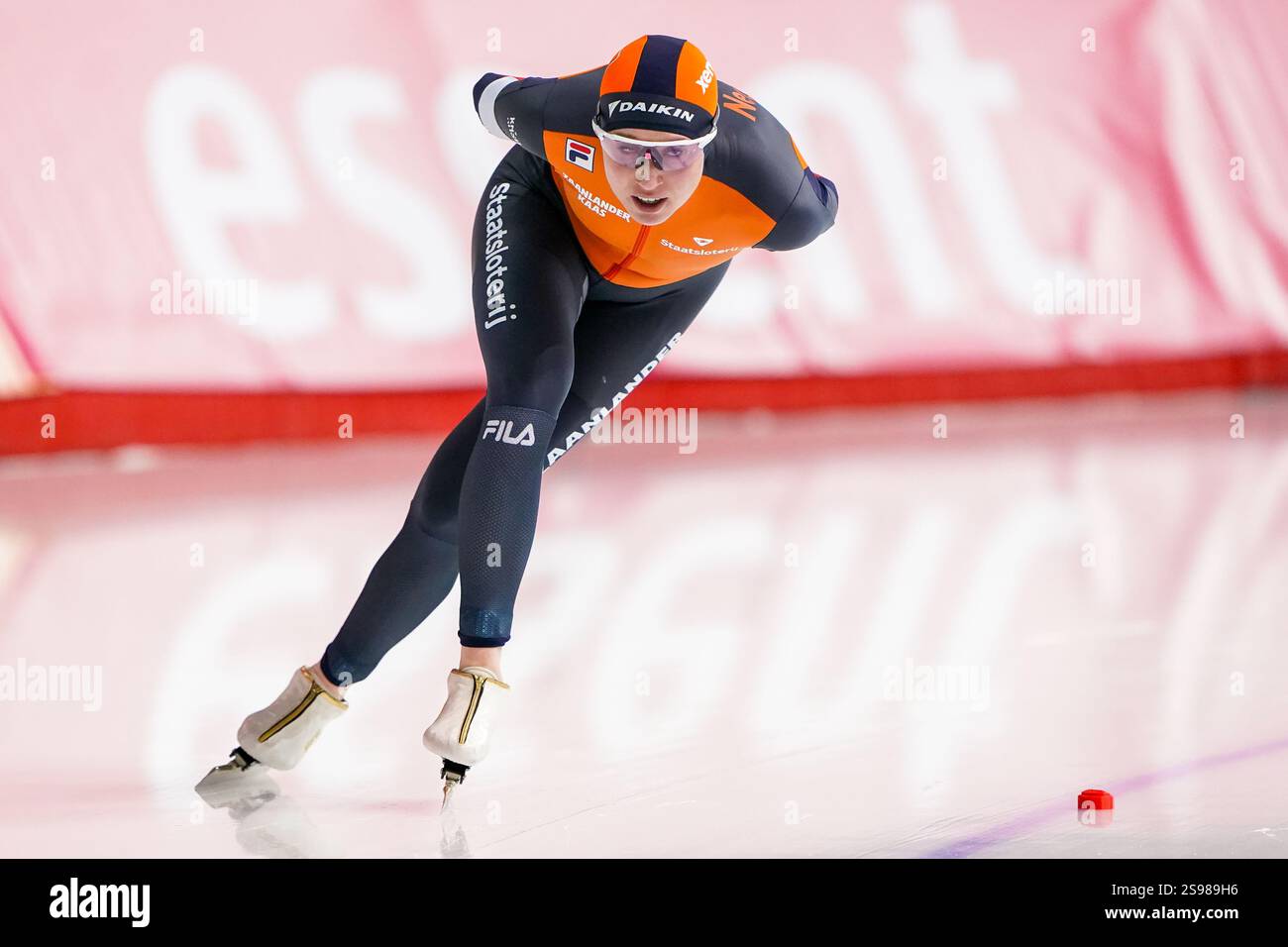 CALGARY, CANADA - JANUARY 24: Merel Conijn of Netherlands competing ...